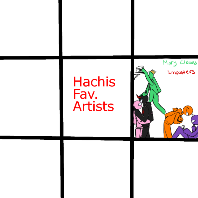 Hachis fav. Artists (Mary Cleland) - ibisPaint