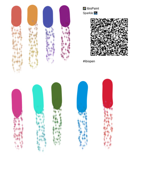 Sparkle Brush - ibisPaint