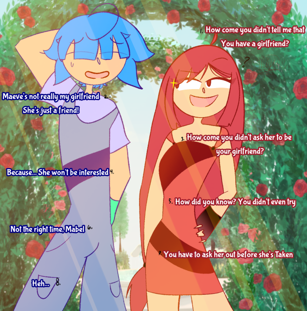 Caleb meets a Cousin - ibisPaint