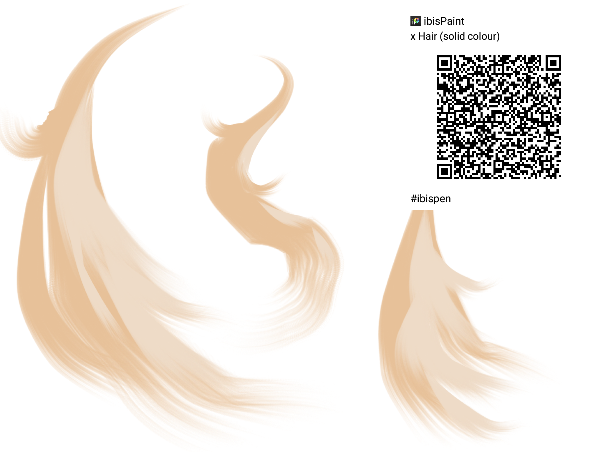 Gacha+Realistic Hair w Solid Color - ibisPaint