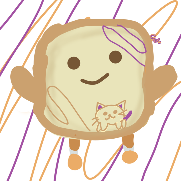 Bread with cat! - ibisPaint