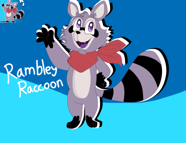 Rambley Raccoon! - ibisPaint