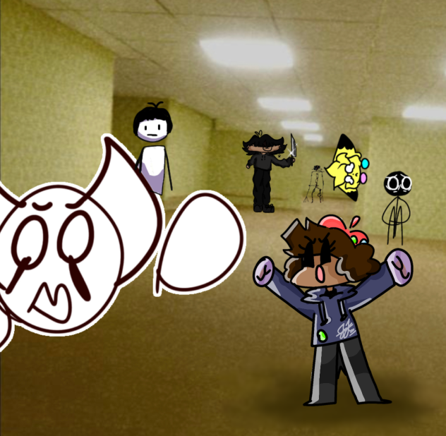 Backrooms Collab - ibisPaint