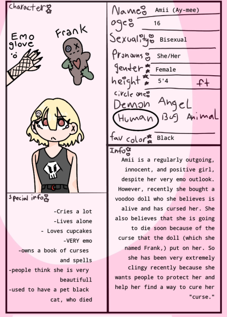 Character sheettttt - ibisPaint