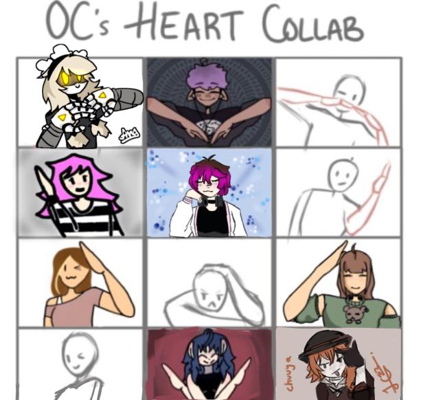 COLLAB HEART OC - ibisPaint