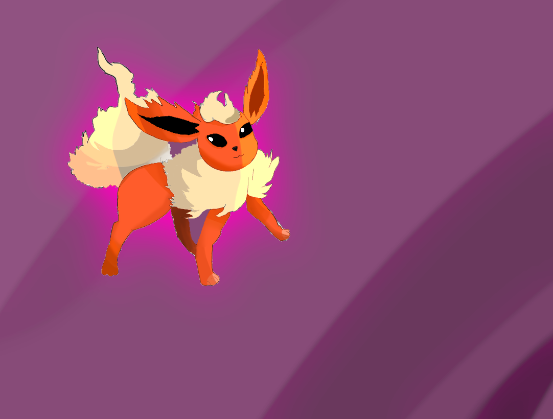 Flareon (evolution) - ibisPaint