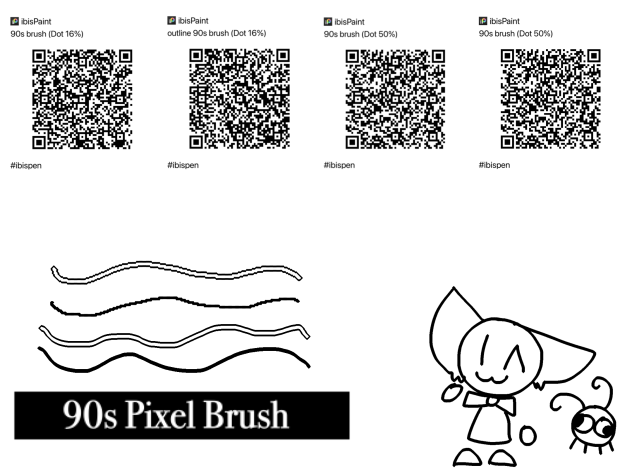 90s brush thingy - ibisPaint