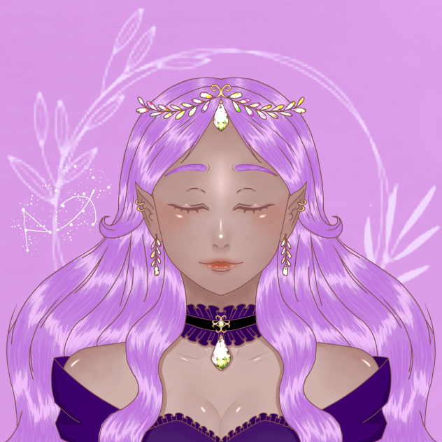 Elfa adormecida - ibisPaint