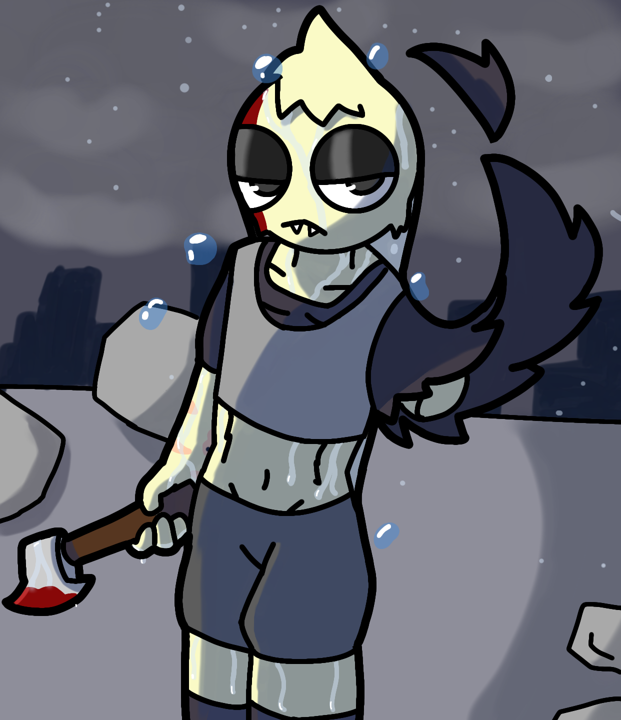 Future Gohan Jamey - ibisPaint