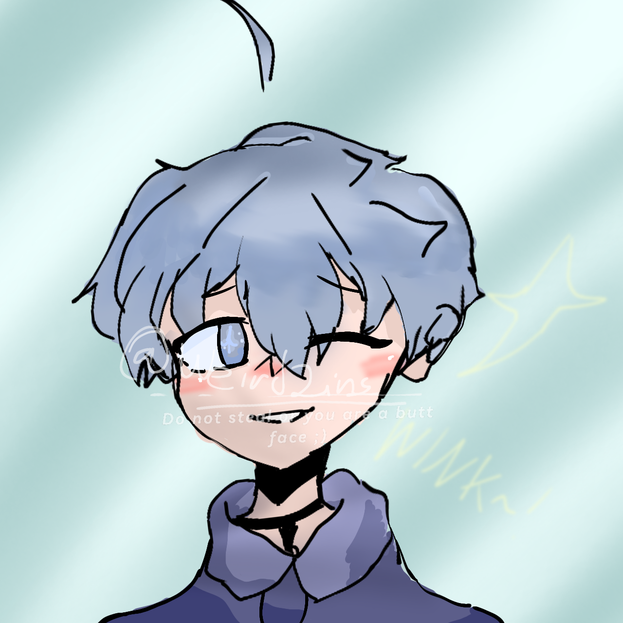 A COOL wink~ - ibisPaint