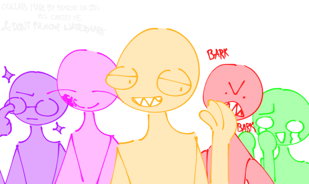 the chaotic ppl collab- made by remlixxi - ibisPaint