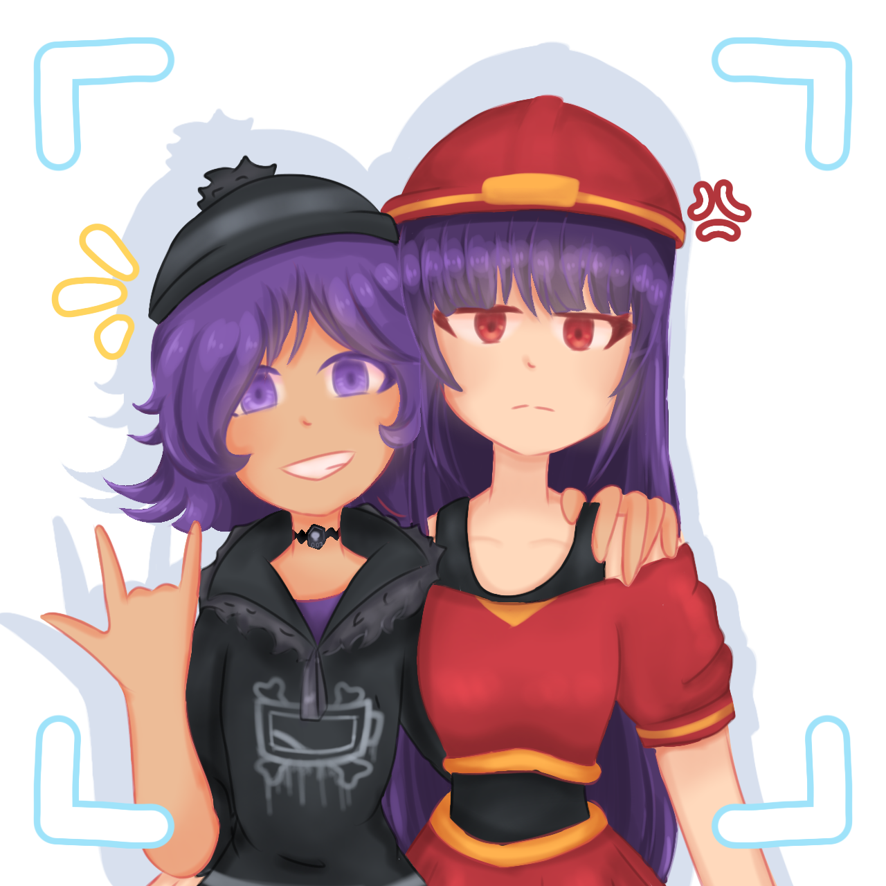 cousin selfie - ibisPaint