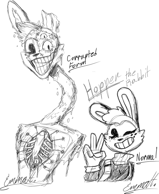 A lil sketch of Hopper - ibisPaint