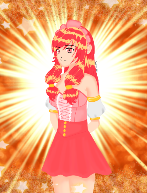 Peach Queen - ibisPaint