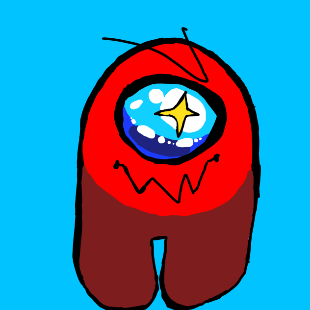red is sus - ibisPaint