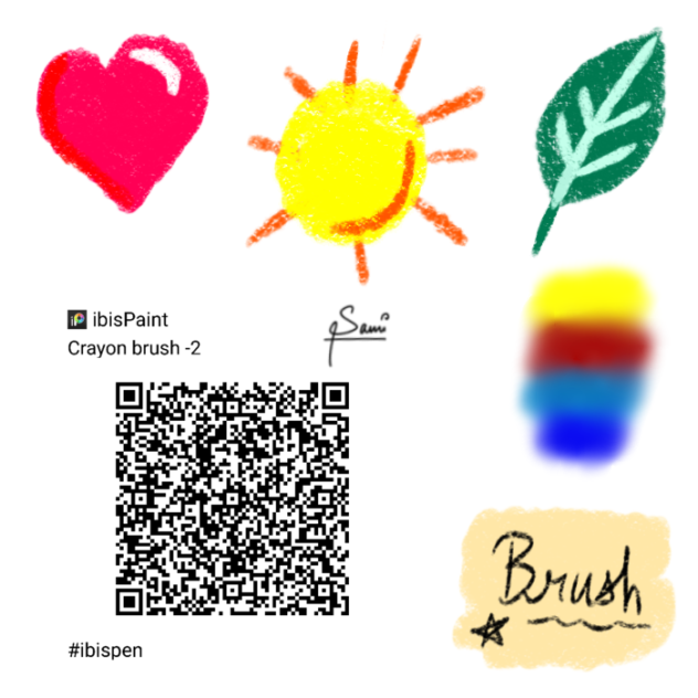 crayon brush-2 - ibisPaint