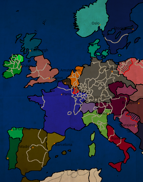 Alternate Map of Europe - ibisPaint