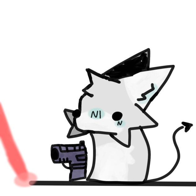 “When you give a catto a gun” REMAKE - ibisPaint