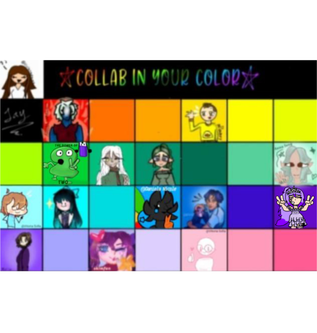 Having fun in a color collab!!!! - ibisPaint