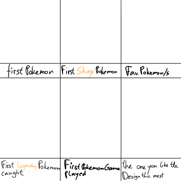 Pokemon drawing Challenge Clean copy - ibisPaint