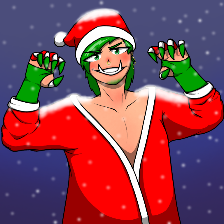 Human Grinch - ibisPaint