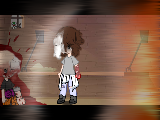 The ketchup spilt - ibisPaint