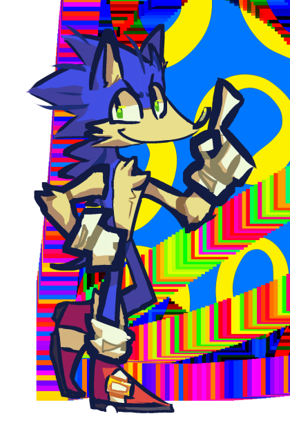 Sonic! - ibisPaint