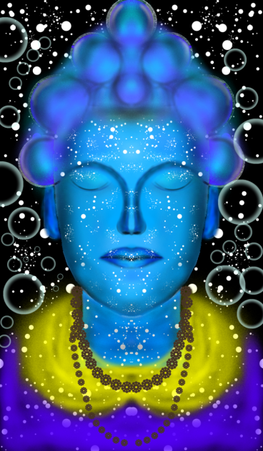 blue buddha - ibisPaint