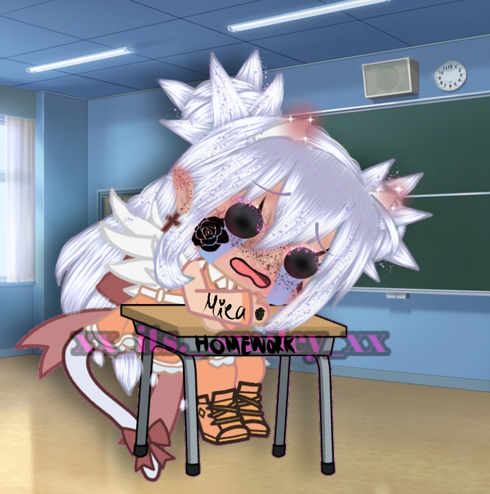 homework 😀 fuck homework - ibisPaint