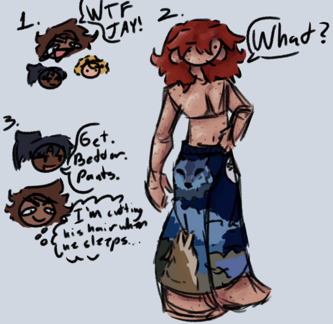 Actual pants I've actually seen - ibisPaint