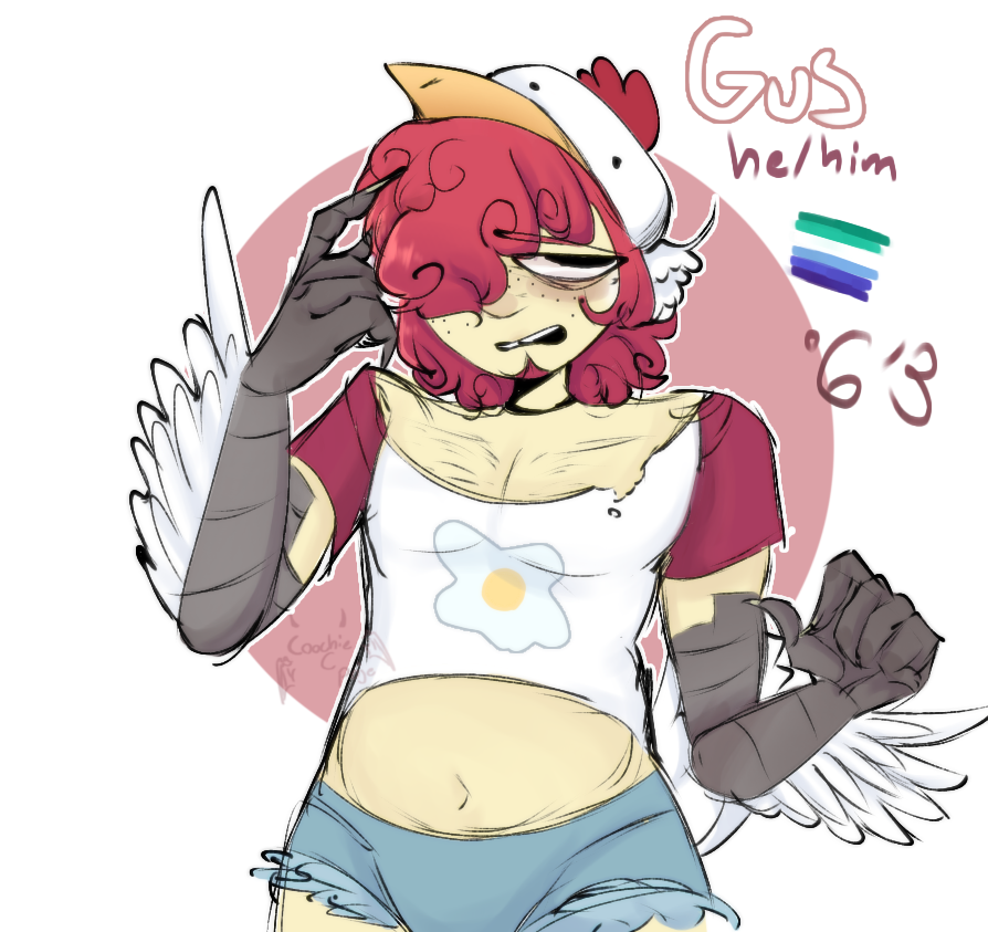 Gus the Chicken - ibisPaint