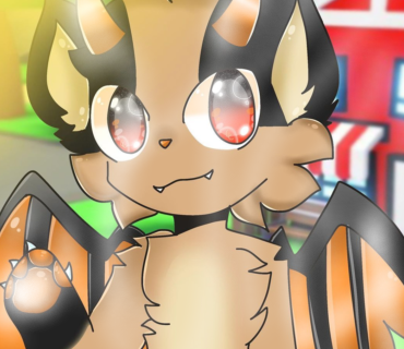 Neon Bat Dragon - ibisPaint