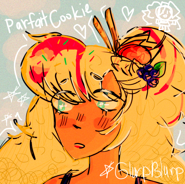 Parfait Cookie 🍧🍪 - ibisPaint
