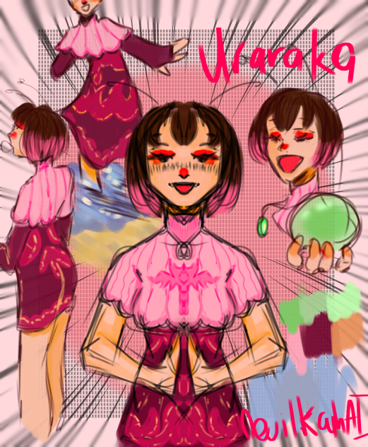 Uraraka redesign - ibisPaint