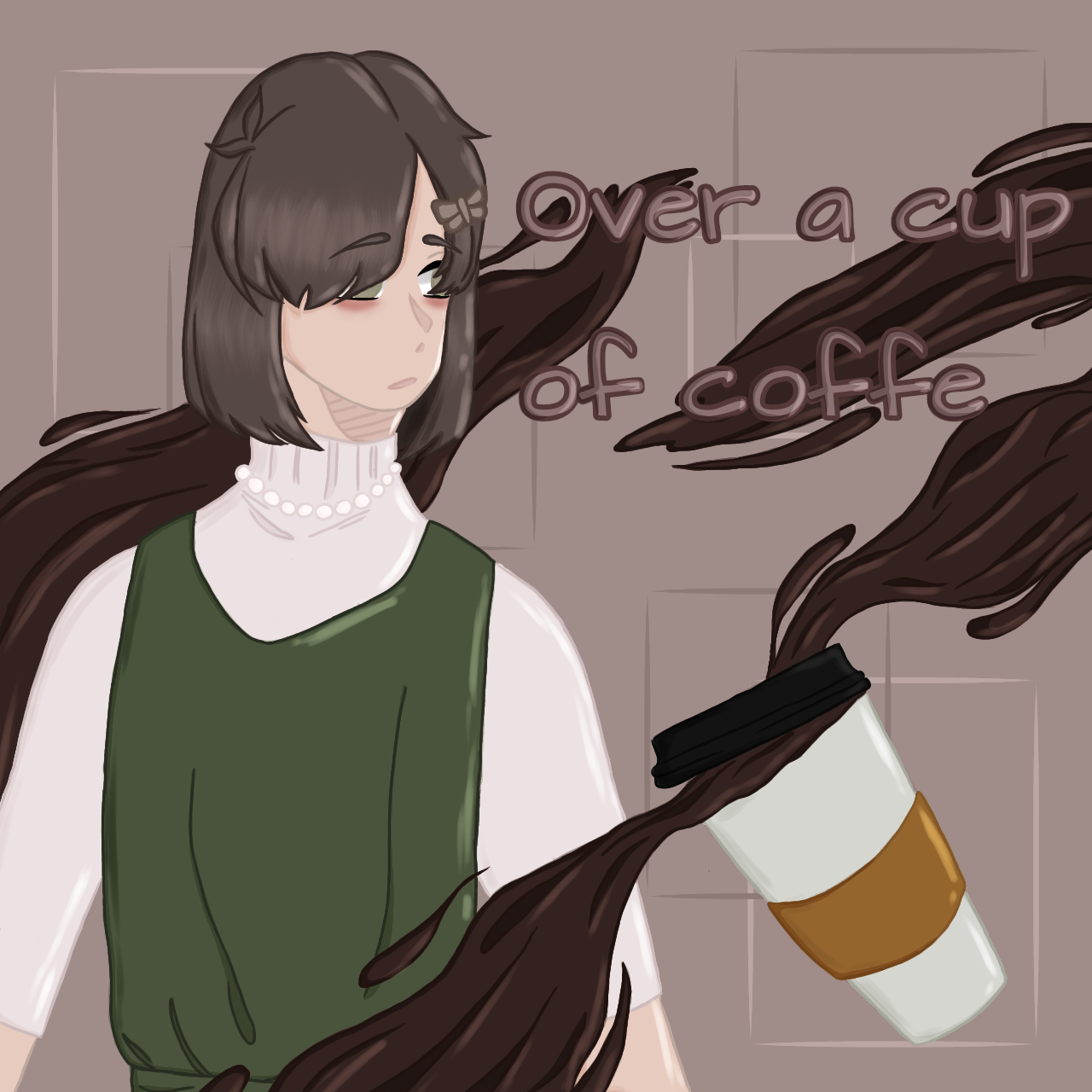 Over a cup of coffee - ibisPaint