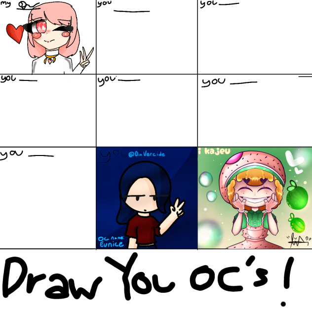 draw your oc collab - ibisPaint