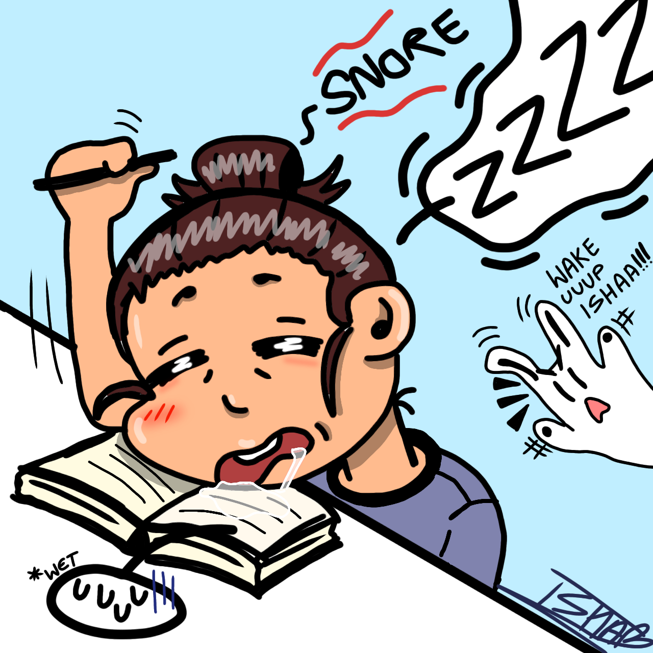 So tired - ibisPaint