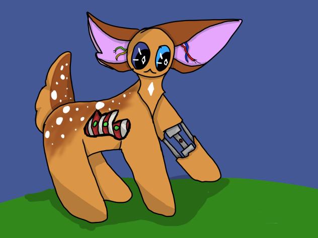 Robotic kitty - ibisPaint