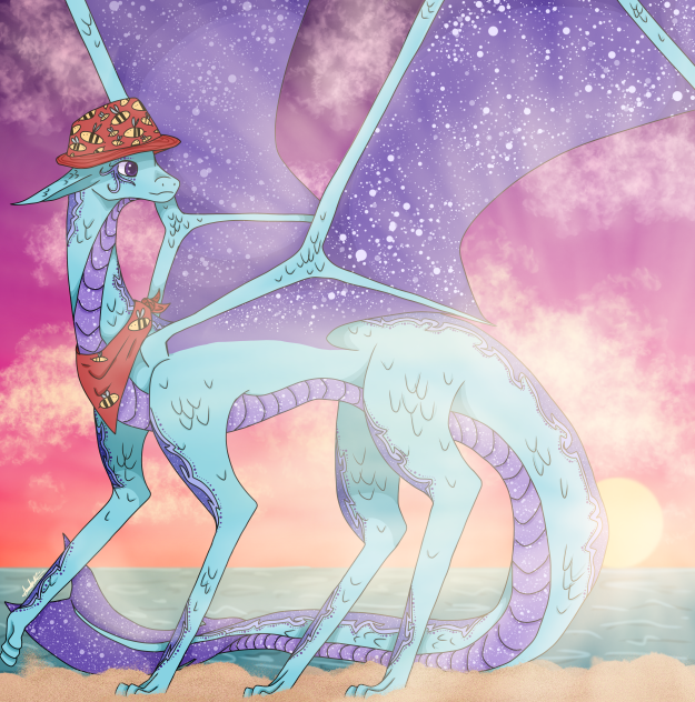 Aeolus official character design (2024) - ibisPaint