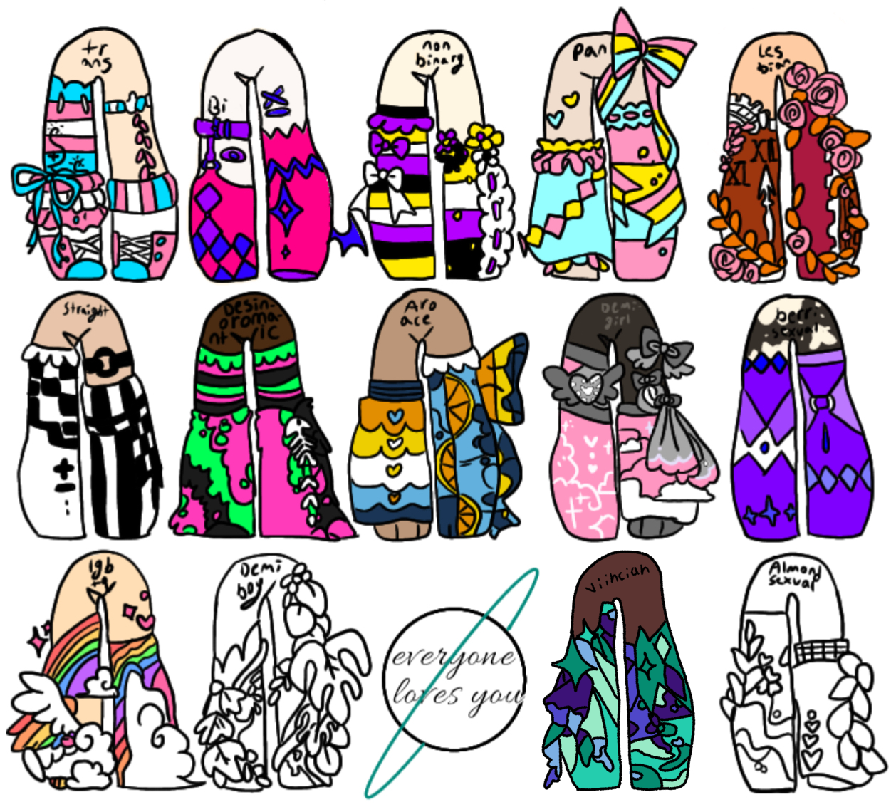 Pride leg collab - ibisPaint