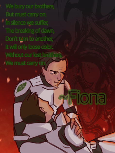 “Without our lost brothers” - ibisPaint