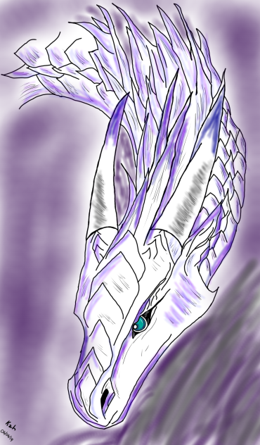 Dragon White - ibisPaint