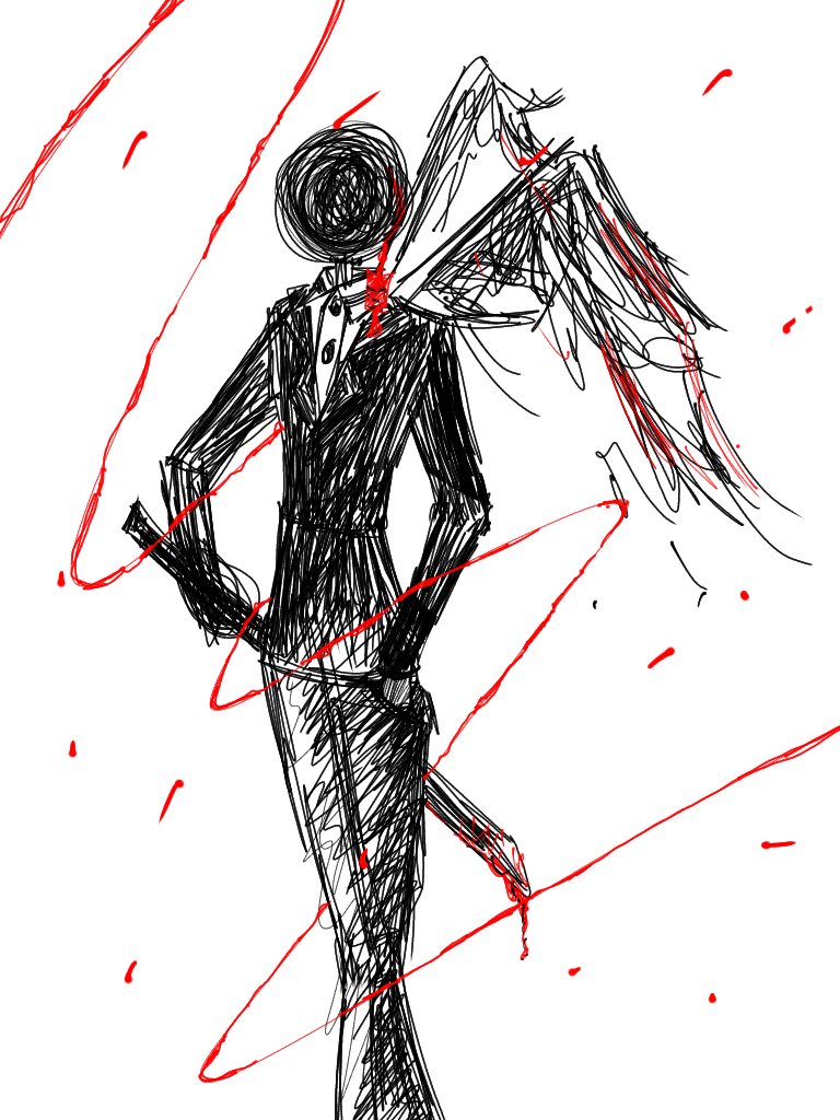 In the dark - ibisPaint