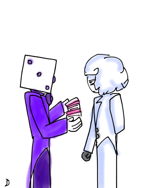 King Dice and Updike Duo 2 - ibisPaint
