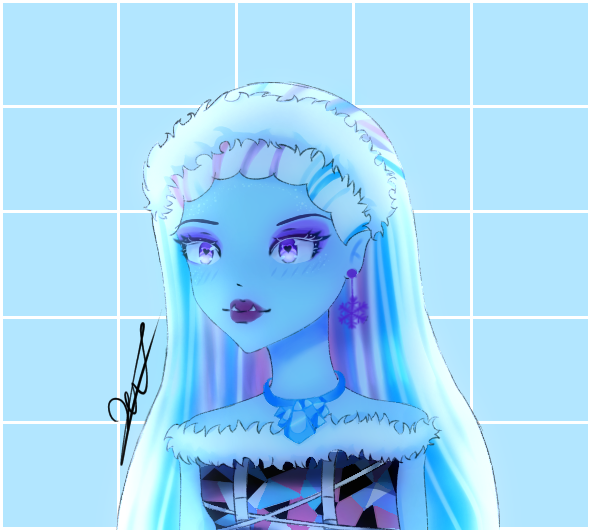 Abby Monster High speedpaint9 ibisPaint - ibisPaint