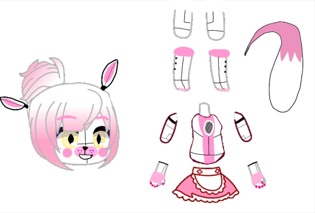 Funtime Foxy Base - ibisPaint