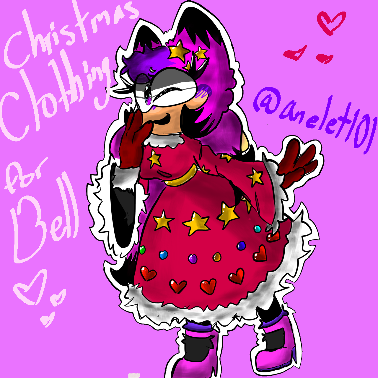 Christmas Outfit for Bell! - ibisPaint