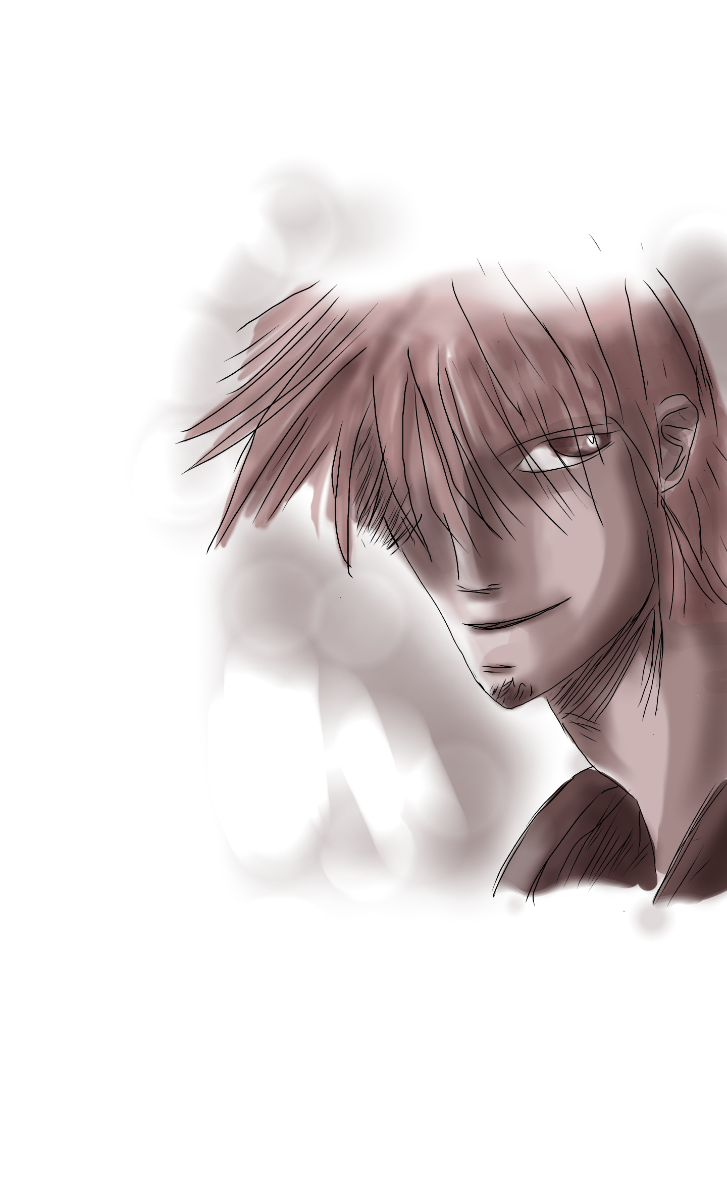 manga fast painting sketch - ibisPaint