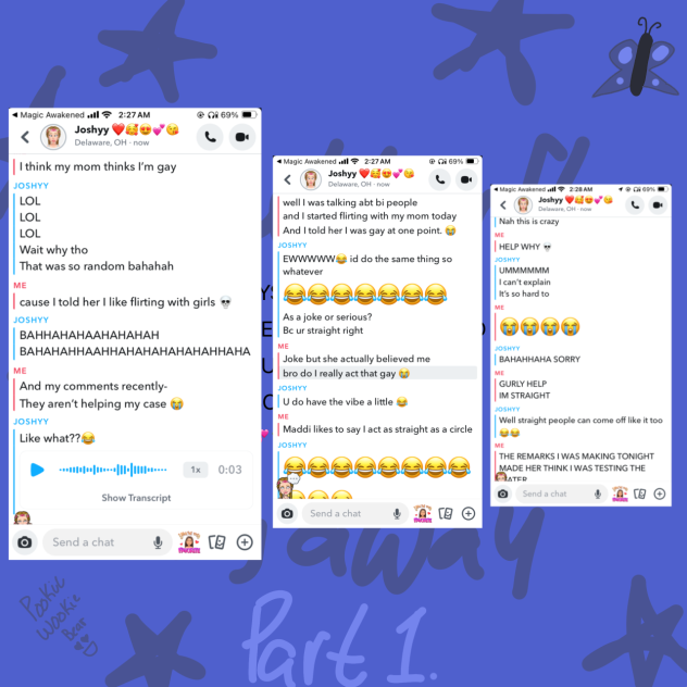 Part 1. of convos with Alyssa - ibisPaint