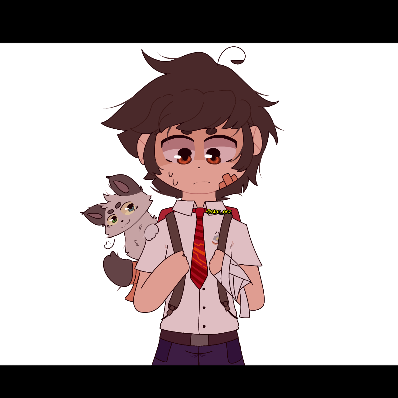 Ali and Comot - ibisPaint